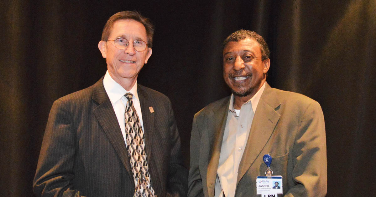 501 LIFE Magazine | A caring heart: Unity’s Fultz recognized for service