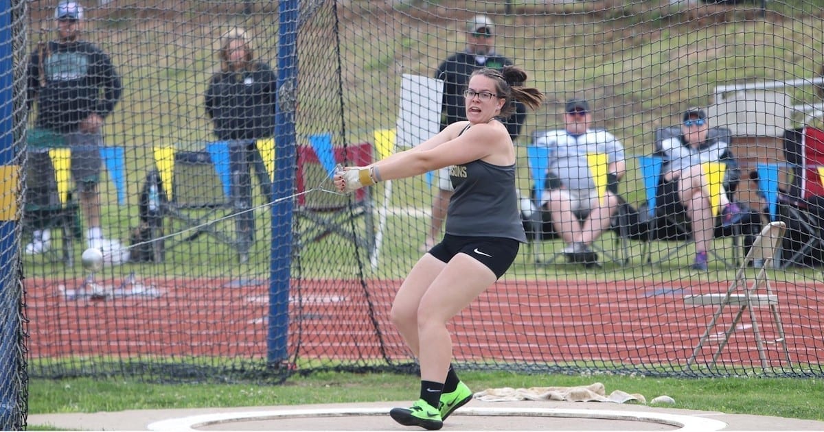 501 LIFE Magazine | Harding’s Mason breaks school record for hammer throw