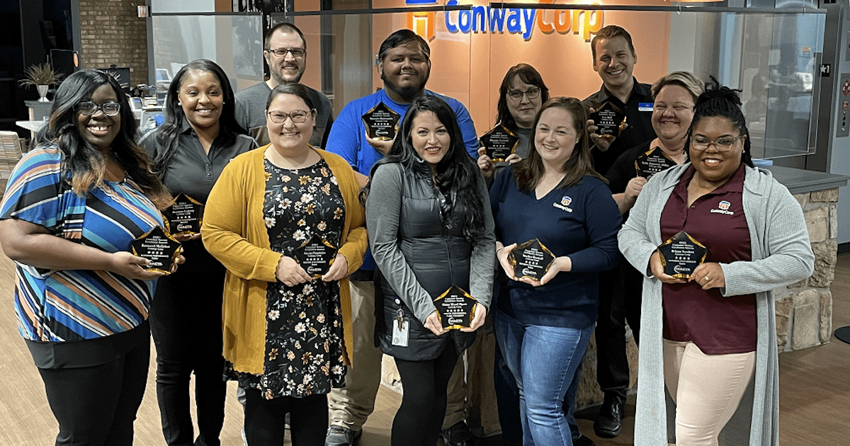 501 LIFE Magazine | Conway Corp customer service professionals win awards