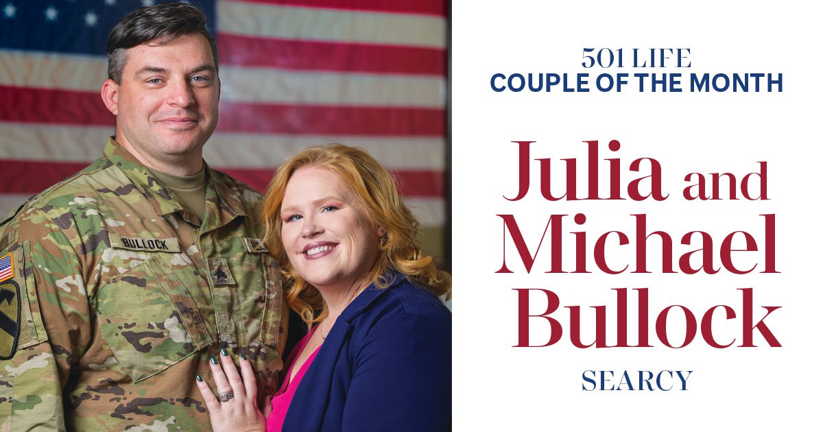 501 LIFE Magazine | Couple of the Month: Julia and Michael Bullock