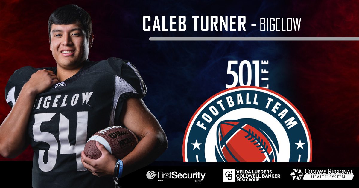 501 LIFE Magazine | 501 Football Team 2023: Caleb Turner – Bigelow