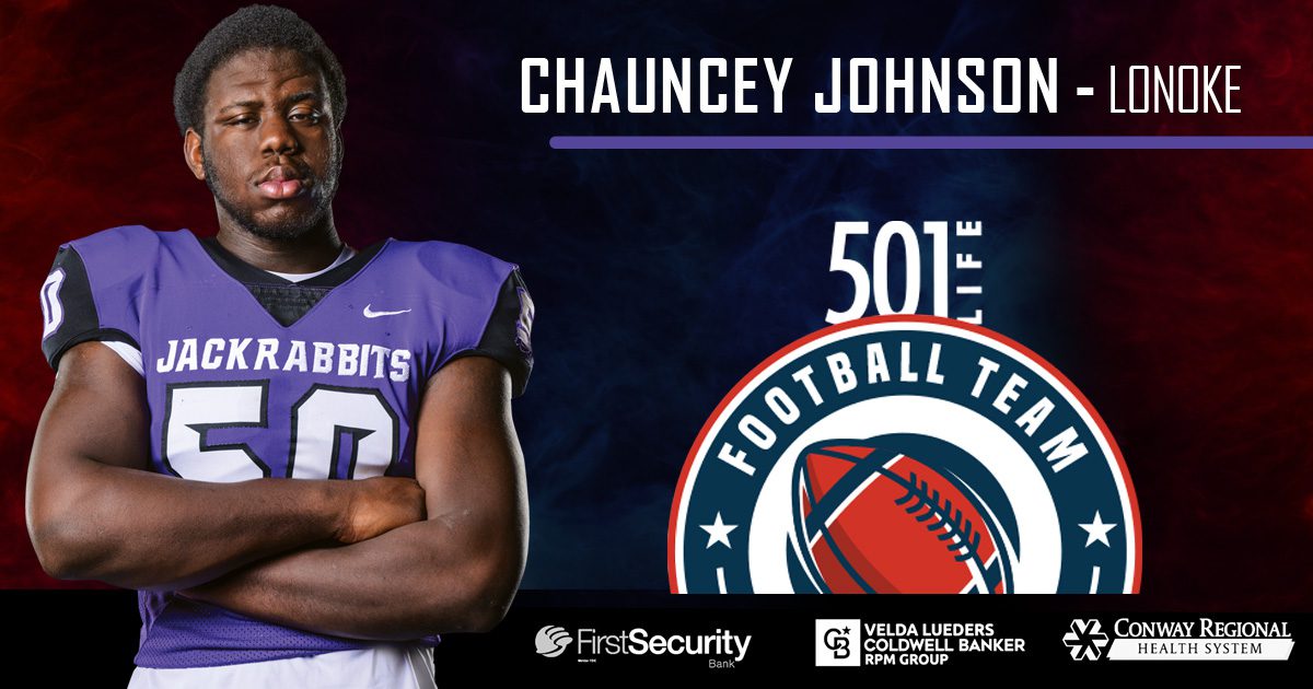 501 LIFE Magazine | 501 Football Team 2023: Chauncey Johnson – Lonoke