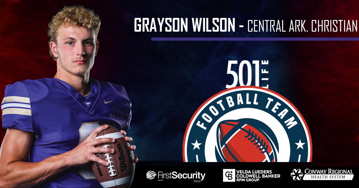 501 LIFE Magazine | 501 Football Team 2023: Grayson Wilson – Central ...