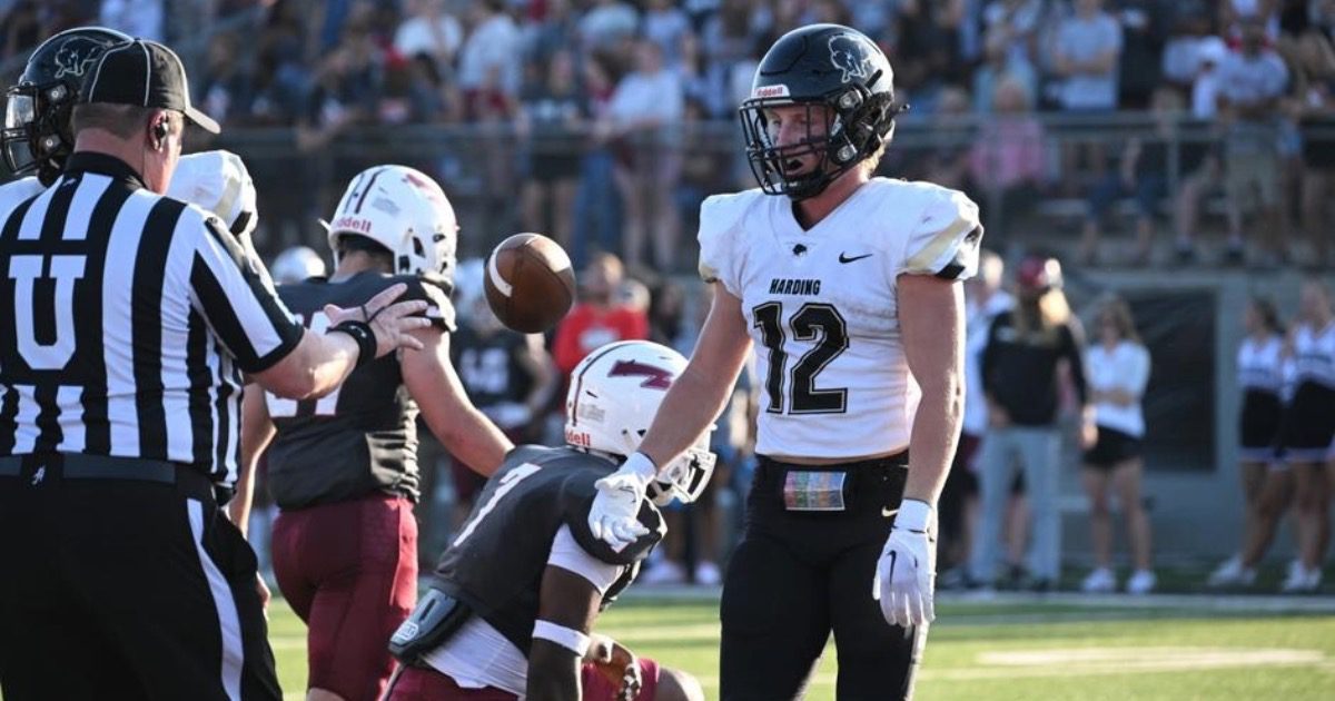 501 LIFE Magazine | Harding moves up to No. 12 in AFCA poll