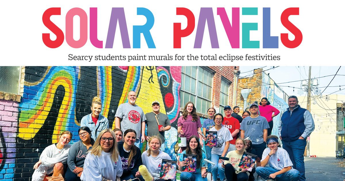 501 LIFE Magazine | Searcy students paint murals for the total eclipse ...
