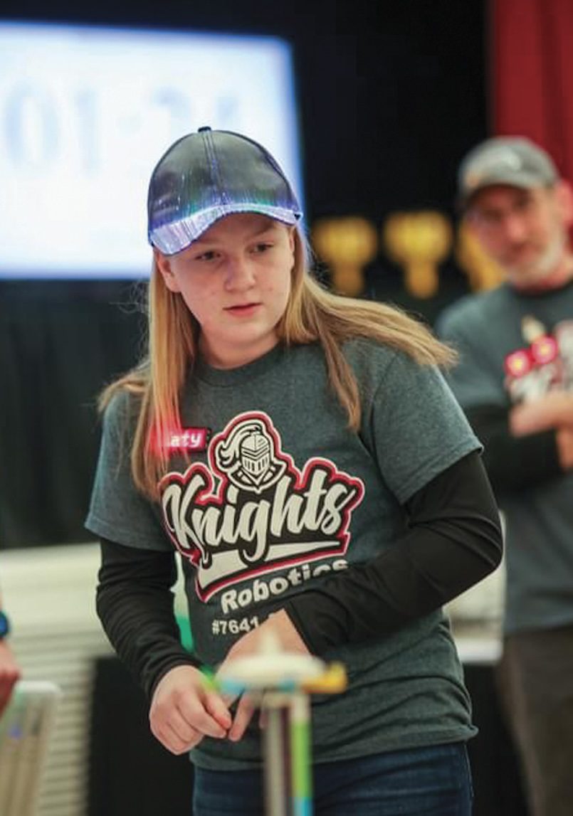 501 LIFE Magazine | Kids of the Month: Sacred Heart Knockout Knights Robotics Team