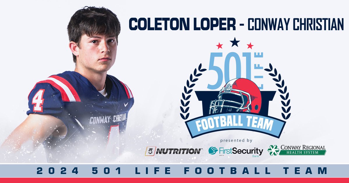 501 LIFE Magazine | 501 Football Team 2024: Coleton Loper – Conway ...