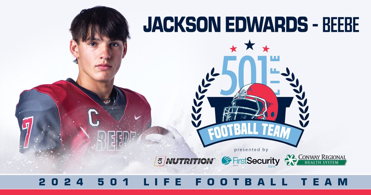 501 LIFE Magazine | 501 Football Team 2024: Jackson Edwards – Beebe