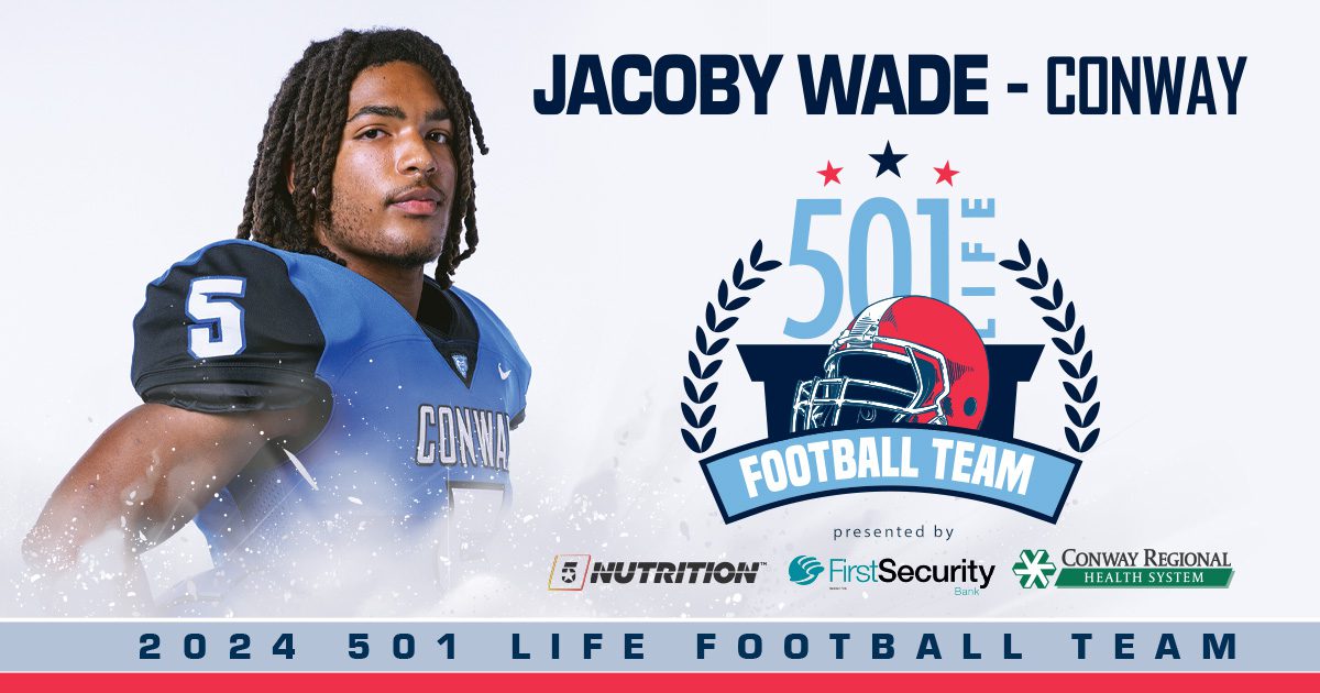 501 LIFE Magazine | 501 Football Team 2024: Jacoby Wade – Conway