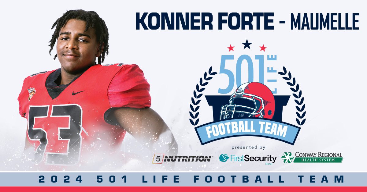 501 LIFE Magazine | 501 Football Team 2024: Konner Forte – Maumelle