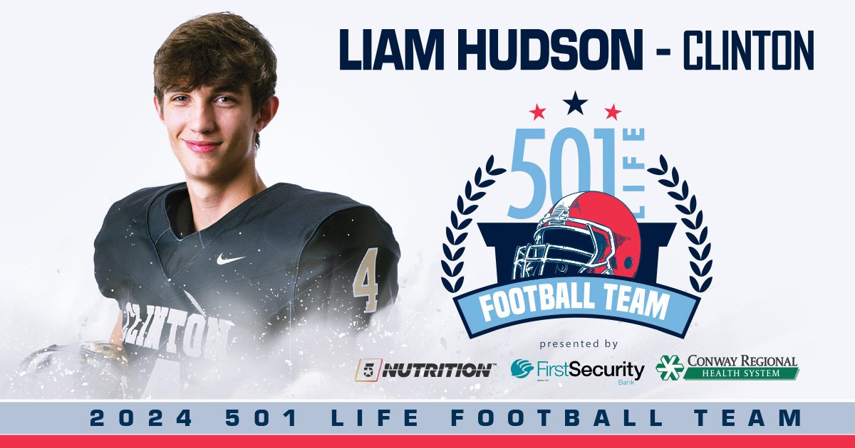 501 LIFE Magazine | 501 Football Team 2024: Liam Hudson – Clinton