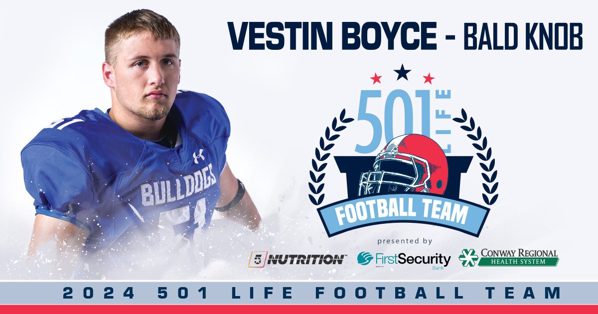 501 LIFE Magazine | 501 Football Team 2024: Vestin Boyce – Bald Knob