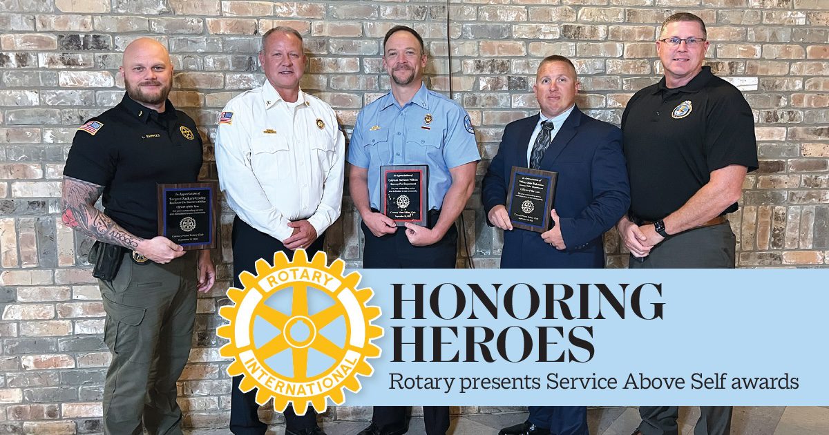 501 LIFE Magazine | Rotary presents Service Above Self awards