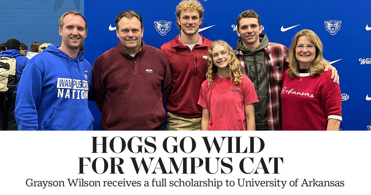 501 LIFE Magazine | Grayson Wilson receives a full scholarship to ...