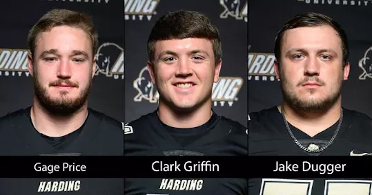 501 LIFE Magazine | Harding football players earn AO All-America Honors