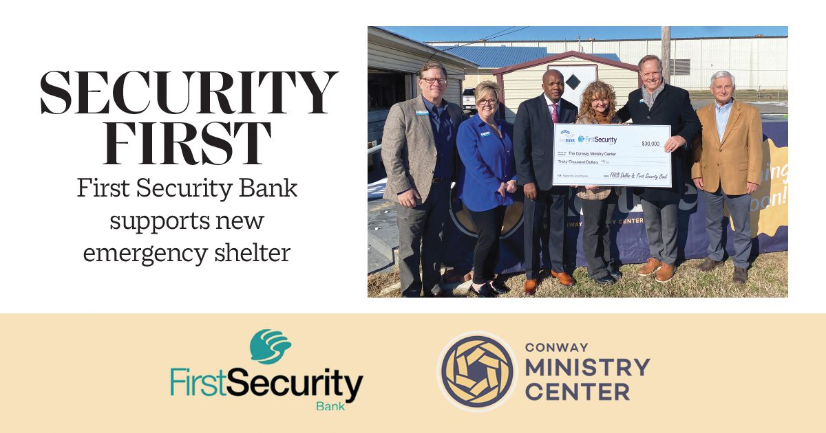 501 LIFE Magazine | First Security Bank Conway supports new emergency ...